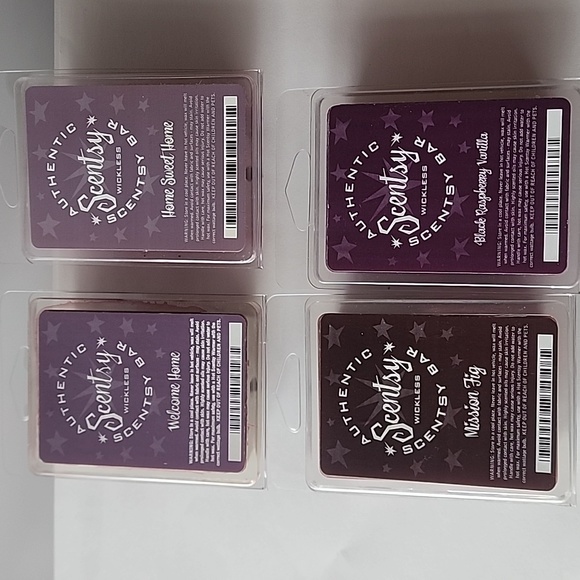 Scentsy | Other | New Set Of 4 Scentsy Authentic Wickless Scentsy Bar ...
